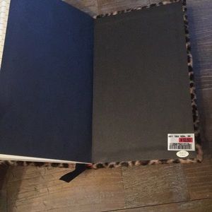 Other | Leopard Print Faux Fur Journal | Poshmark
